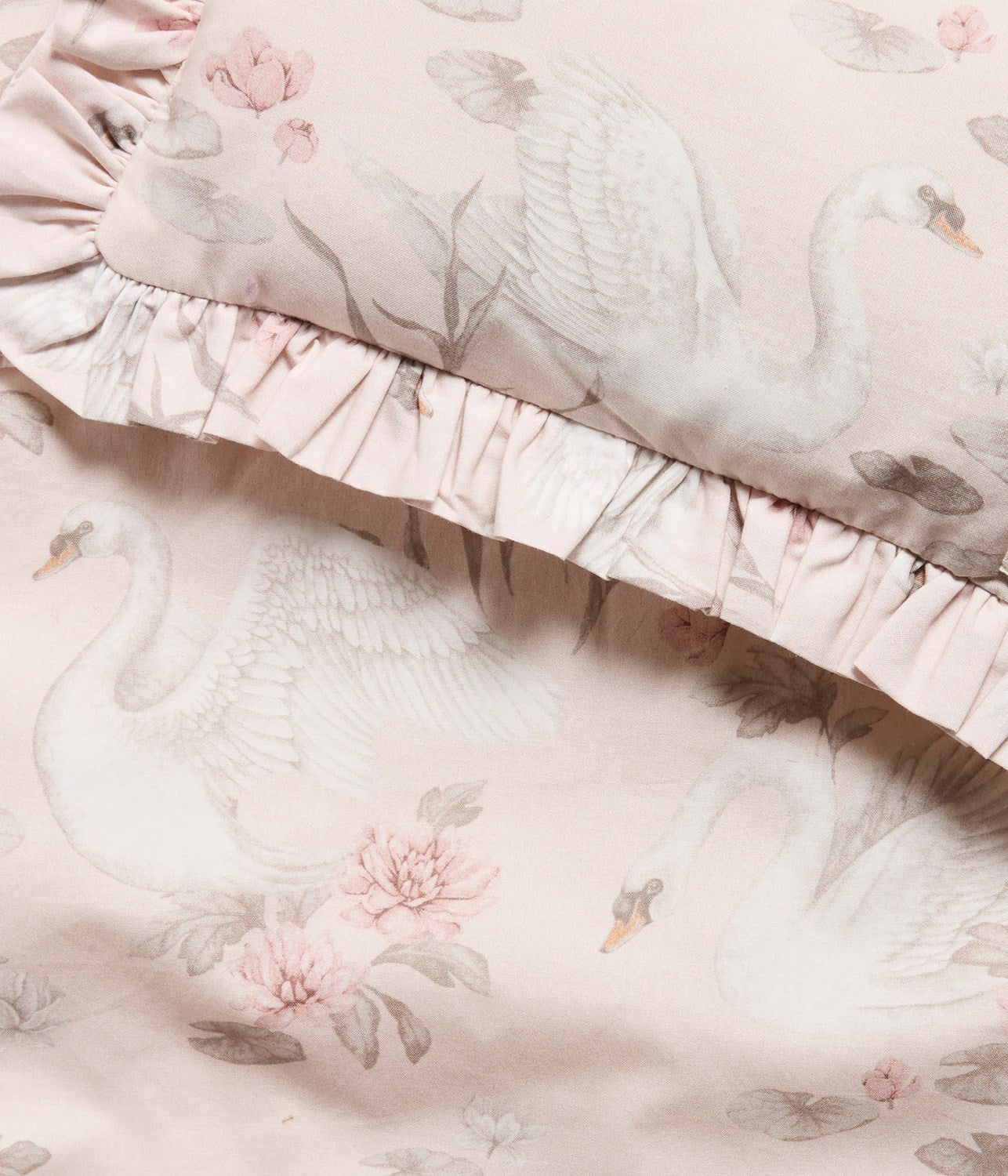 Pink swan lake doll bedding set – Newbie