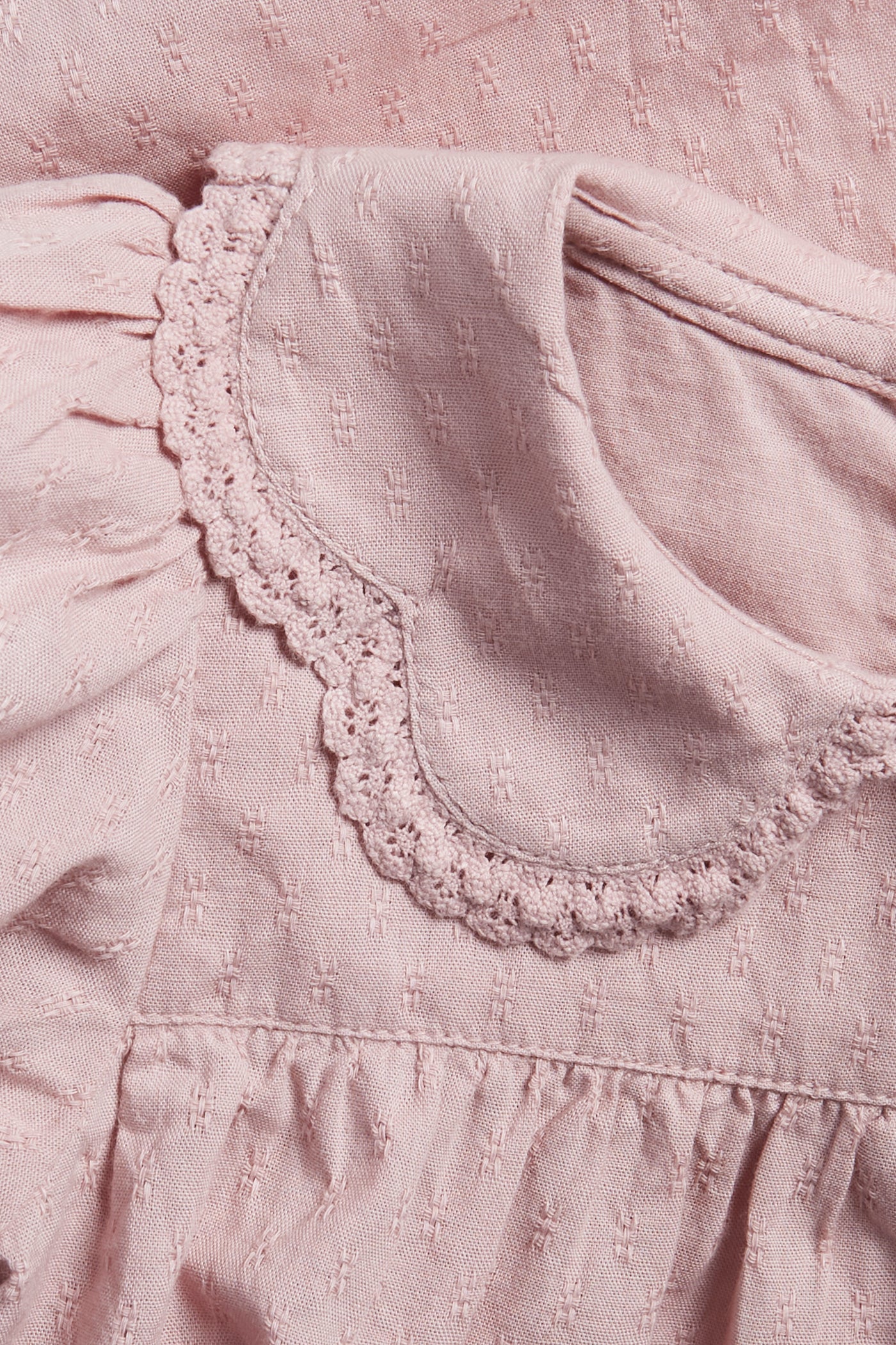 Baby pink bodysuit with puff sleeves – Newbie